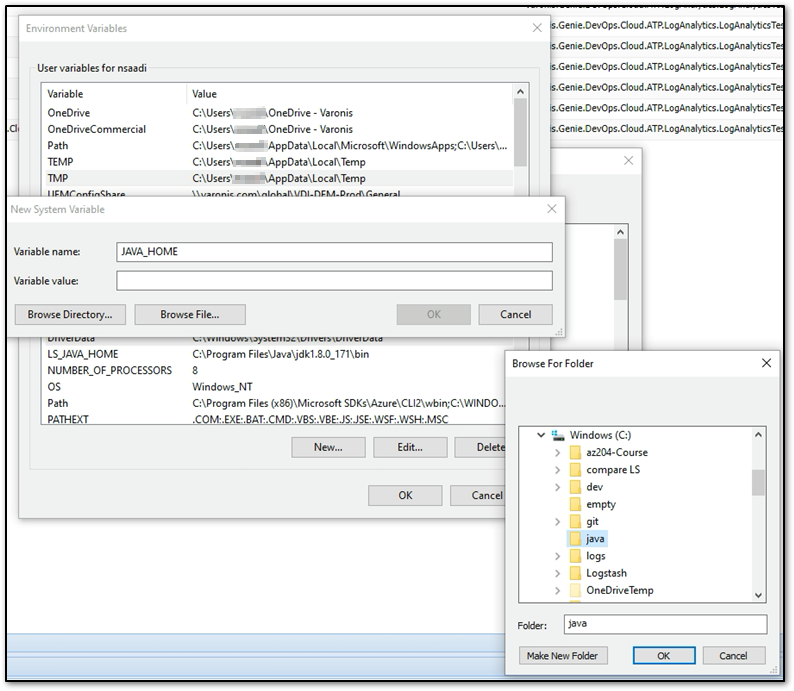 Varonis SaaS - Troubleshooting “Java failed to be detected (JAVA_HOME)” for Edge Collector
