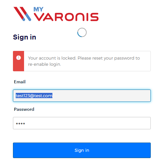 Locked Out of MyVaronis Account