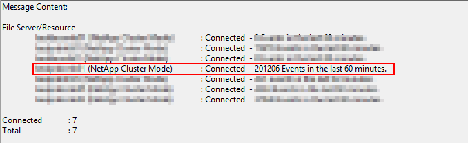 Error: Returned Error While Receiving Handshake Response from FPolicy ...